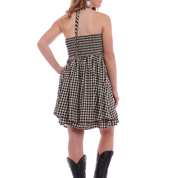 Hem & Thread | Dresses | Hem Thread Cowgirl Country Boho Gingham Dress ...